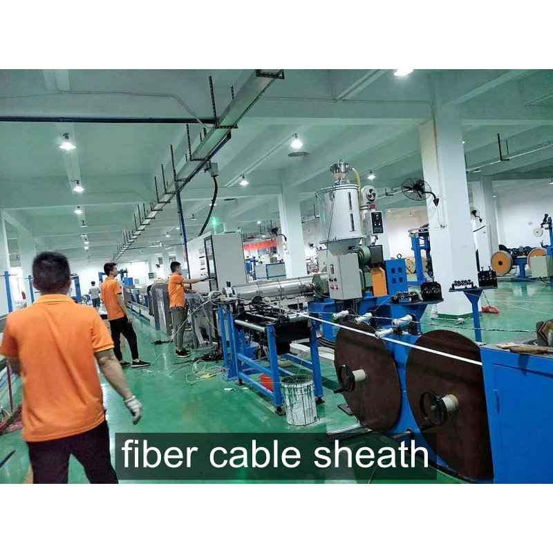 HH-E-90 optical fiber cable jacket extrusion machine